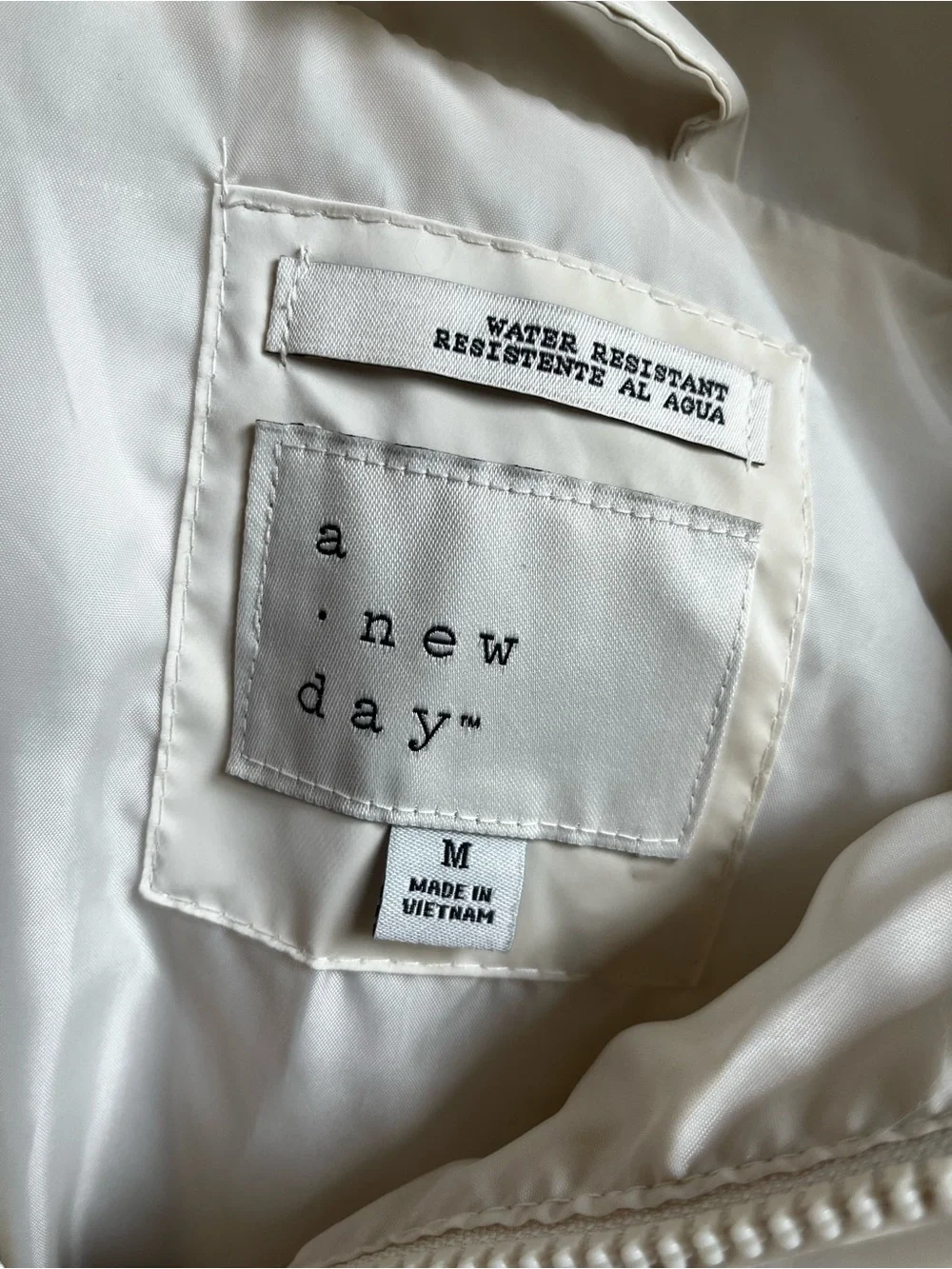 a new day | Jackets & Coats | A New Day Crisp White Puffer Jacket ...